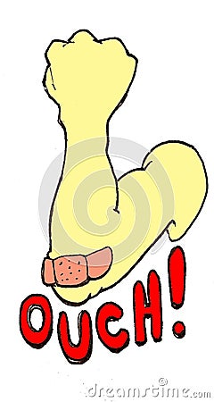 Ouch! Boo Boo Stock Images - Image: 8847384
