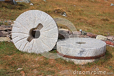 Oude Molensteen Royalty-vrije Stock Afbeeldingen - Afbeelding: 11580219