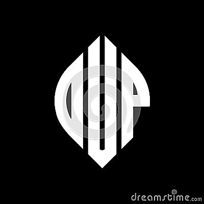 OUP Circle Letter Logo Design With Circle And Ellipse Shape. OUP ...