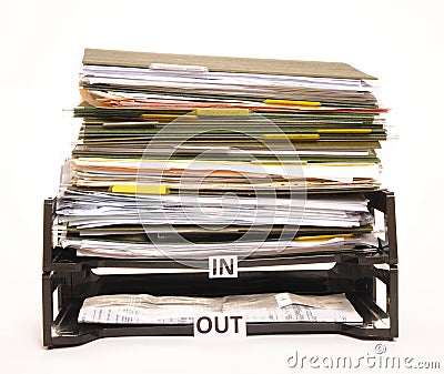 In/Out Box Royalty Free Stock Image - Image: 17673536