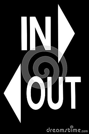 In And Out Sign