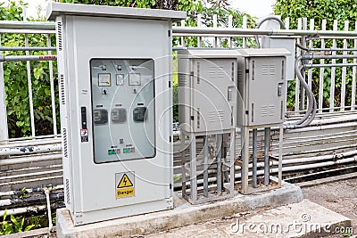 Outdoor Electric Control Box. Circuit Controller Box. Electric Control ...