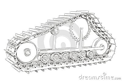 Outlines Of The Caterpillar Stock Image | CartoonDealer.com #80780101