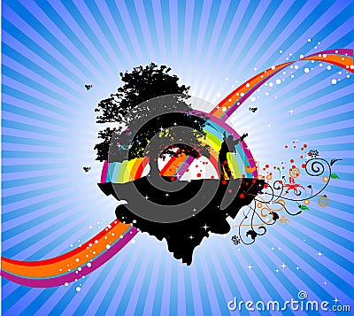 Over The Rainbow Success Royalty-Free Stock Photo | CartoonDealer.com ...