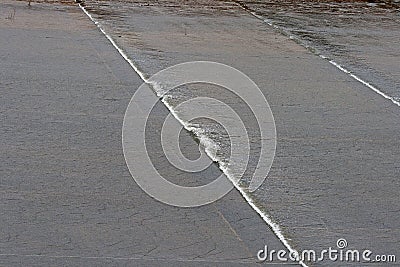 OVERFLOW WATER RUNNING DOWN TIERED SLOPE Royalty-Free Stock Photo ...