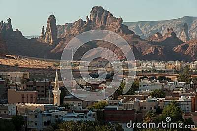 Overlooking The City Of Al Ula, Saudi Arabia Stock Photo - Image: 51983470