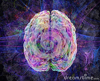 Overmind, Brain Activity Royalty-Free Illustration | CartoonDealer.com ...