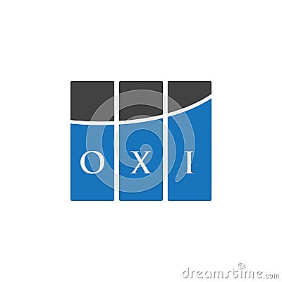 OXI Letter Logo Design On WHITE Background. OXI Creative Initials ...