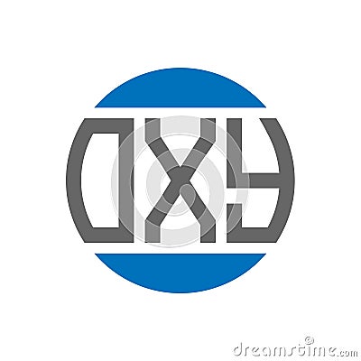 OXY Letter Logo Design On White Background. OXY Creative Initials ...