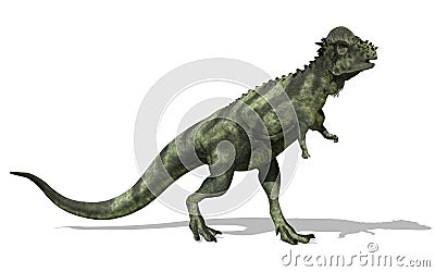 Pachycephalosaurus Dinosaur Royalty Free Stock Photos - Image: 21671248