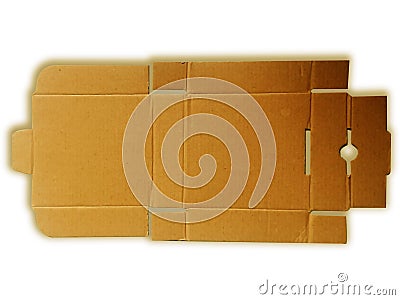 Packaging Box Design Idea From Cardboard Royalty-Free Stock Image ...