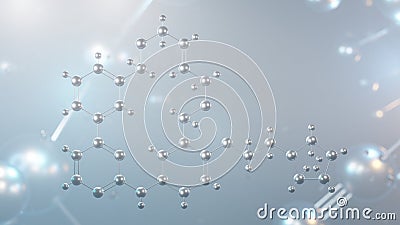 Pacritinib Molecular Structure, 3d Model Molecule, Anti-cancer ...