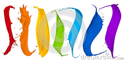 Paint Splash Collection Royalty Free Stock Image - Image: 30831616