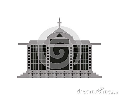 Pakistan Landmark Quaid E Azam Residency Vector Illustration ...