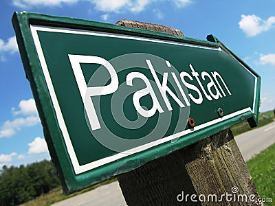 PAKISTAN Road Sign Royalty Free Stock Image - Image: 37404256
