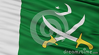 Pakistani Army Flag Closeup Seamless Loop Stock Video - Video of ...