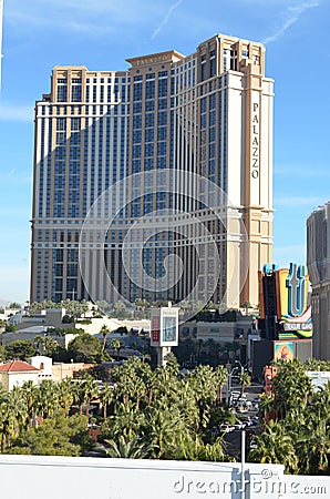 The Palazzo, Structure, Skyscraper, Tower Block, Facade Editorial Image | CartoonDealer.com ...