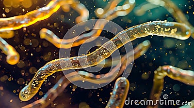 Pale Treponema, A Species Of Gram-negative Spirochetes, Is The ...