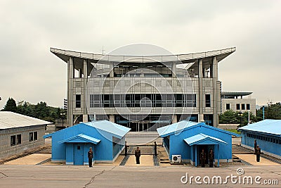 Panmunjom (DMZ) As Seen From North Korea Editorial Photo ...