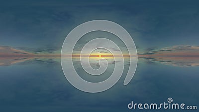 360 Panorama Spherical Vr Clouds, Timelapse Sky View Cloudy Nature ...