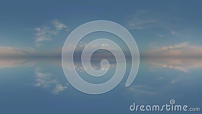 360 Panorama Spherical Vr Clouds, Timelapse Sky View Cloudy Nature ...