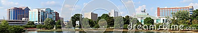 Panoramic Cityscape Of Huntsville, Alabama Stock Photos - Image: 25804773