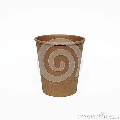 Paper Cup On White Background Royalty-Free Stock Photo | CartoonDealer ...