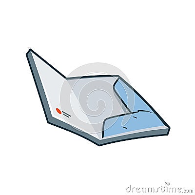 Paper Folder Icon In Cartoon Style | CartoonDealer.com #37884901