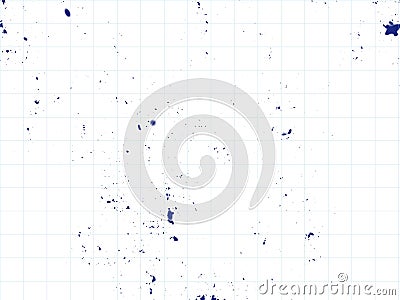 Paper with grid and ink spots - Stock Image - Everypixel