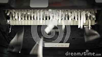 Paper Shredder Machine stock video. Video of heap, office - 43664613