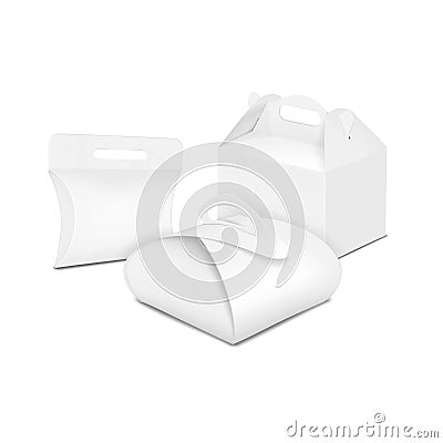 Paperboard Pillow Box, Rectangular Gable Box, Cross Folding Rounded Box ...