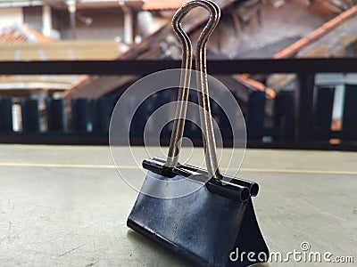 Paperclip On Table Royalty-Free Stock Image | CartoonDealer.com #85538068