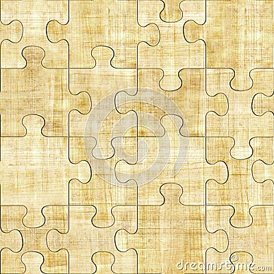 Papyrus Texture - Seamless Pattern - Puzzle Pattern Royalty-Free Stock ...