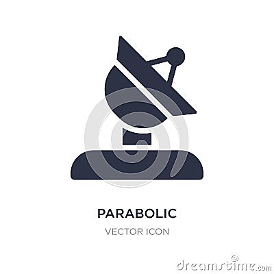 Parabolic Icon On White Background. Simple Element Illustration From ...