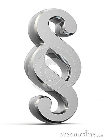 Paragraph Sign Symbol On White Background. Royalty Free Stock Photos ...