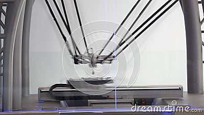 Parallel Robot for Different Applications Stock Footage - Video of ...