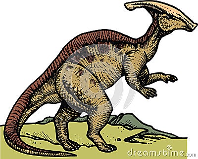 Parasaurus - Prehistoric Dinosaur Stock Image | CartoonDealer.com #53183833