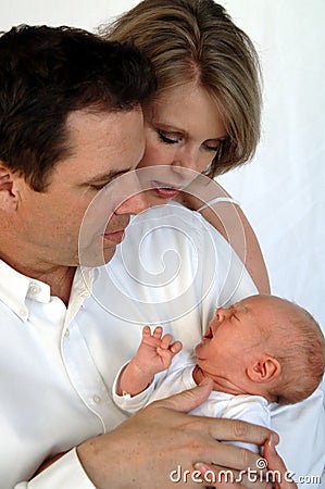 Parents With Crying Baby Royalty Free Stock Photography - Image: 6344757