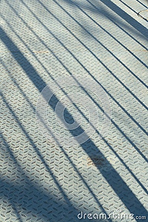 Part Of Corrugated Metal With Shadow Patterns. 01 Stock Photo ...