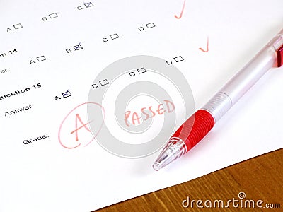 Passed Test - College Concept Royalty Free Stock Photography - Image ...