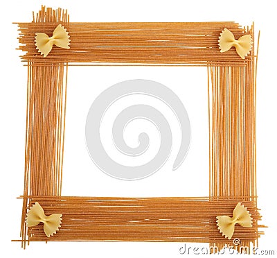 Pasta Frame Royalty Free Stock Photo - Image: 14381675