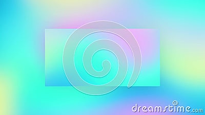 Pastel Colors Gradient Animation Title with Rectangle Frame Stock ...