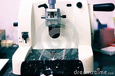 A Pathological Tissue Grossing Section Thin Slice Making Microtome For ...