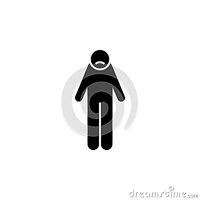 Patient, Pain, Problem Icon. Element Of Amyotrophic Lateral Sclerosis ...