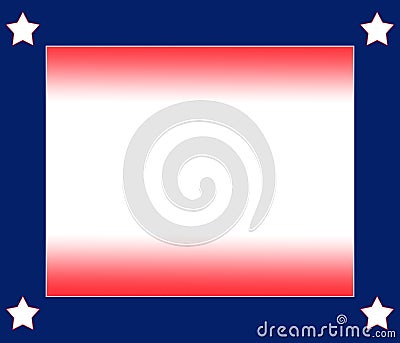 Patriotic border stock vector. Illustration of clipart - 8437504