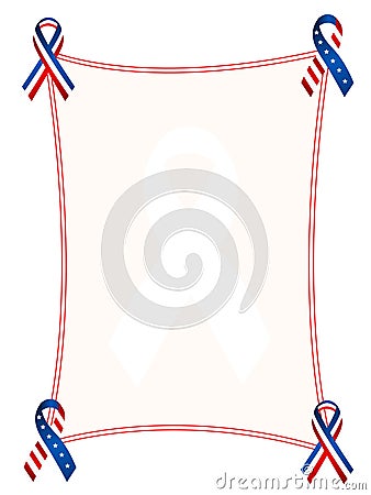 Patriotic Border / Frame Royalty Free Stock Images - Image: 22690799