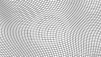 Pattern Dynamic Grid, Thin Grid Curve, Geometric Flex Wavy Lines ...
