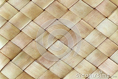 Pattern Of Handicraft Weave Palm Leaves Background Stock Photography ...