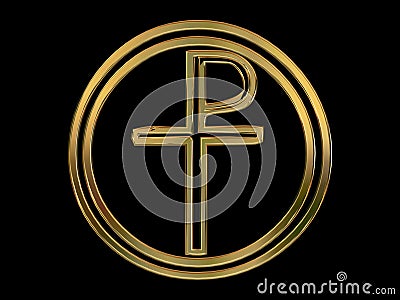 Pax Christi Symbol In Circle Stock Photography | CartoonDealer.com #4692878