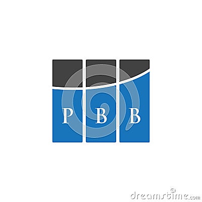 PBB Letter Logo Design On WHITE Background. PBB Creative Initials ...